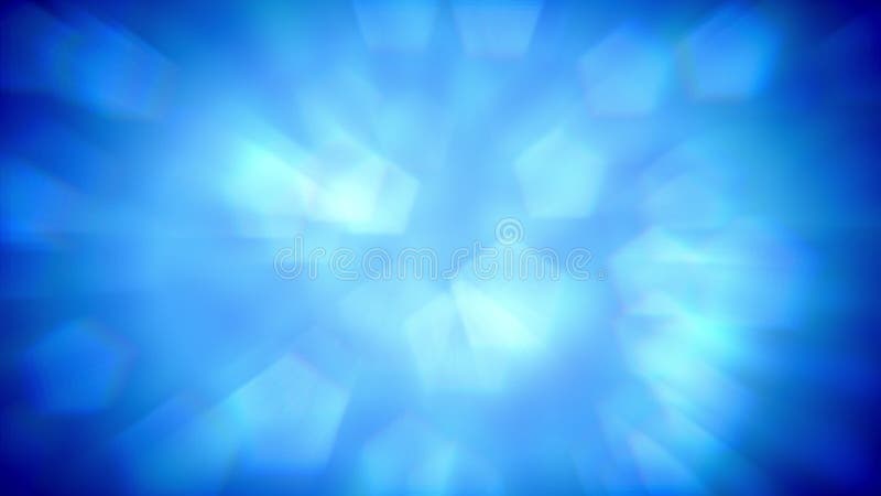 Animated Blue Optical Lens Flare Effect Stock Footage - Video of flare ...