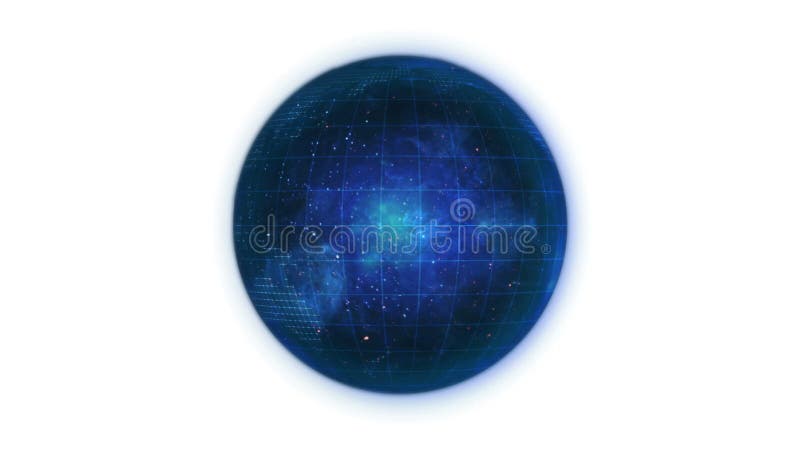 Blue Globe Spinning on Green Screen Background Stock Video - Video of ...