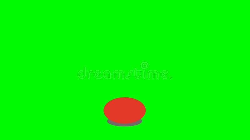 Animated bouncing red ball stock footage. Video of rendering - 216041100