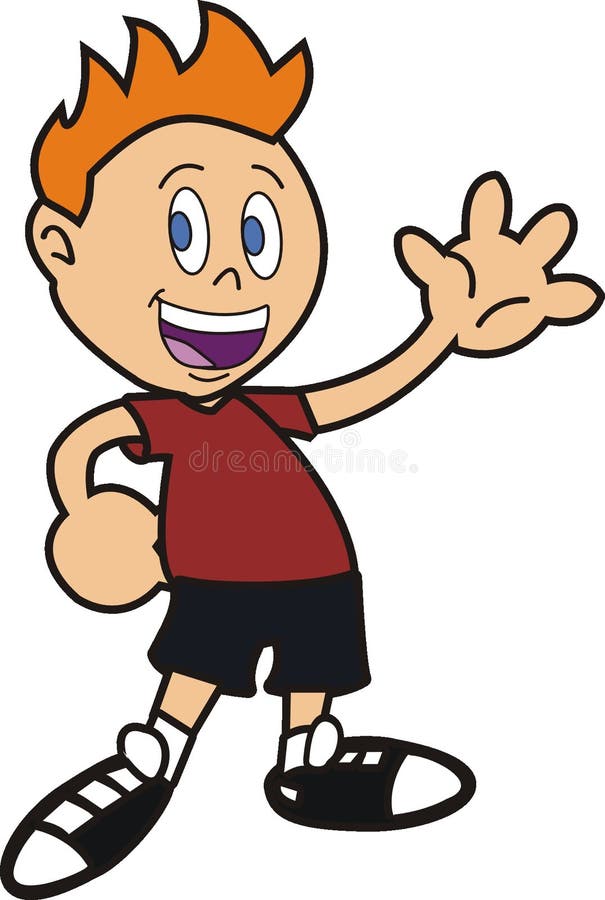 Animated boy arm left stock illustration. Illustration of food - 68646604