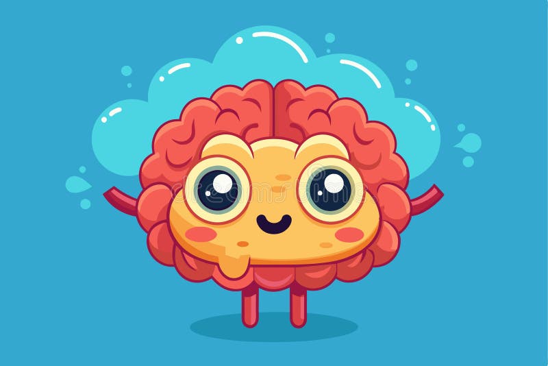 An Animated Brain Character Joyfully Embodies Curiosity and Creativity ...