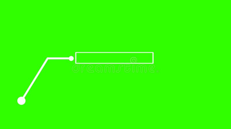Animated Call Out Title Green Screen Video Tracker Stock Footage ...