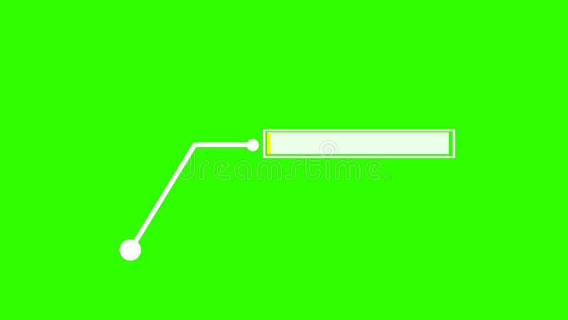 Animated Call Out Title Green Screen Video Tracker Stock Footage ...