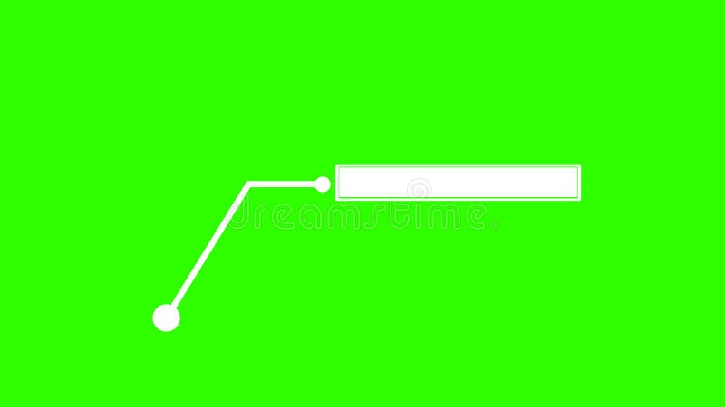 Animated Call Out Title Green Screen Video Tracker Stock Video - Video ...