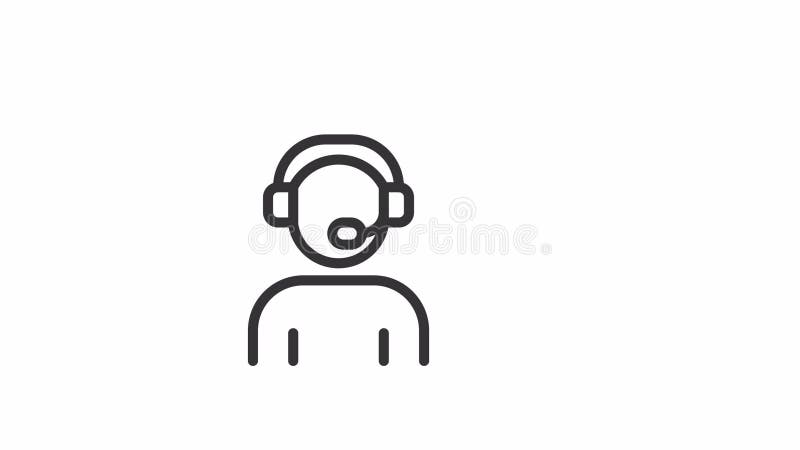 Animated Client Support Infographic. Customer Service Stock Video ...