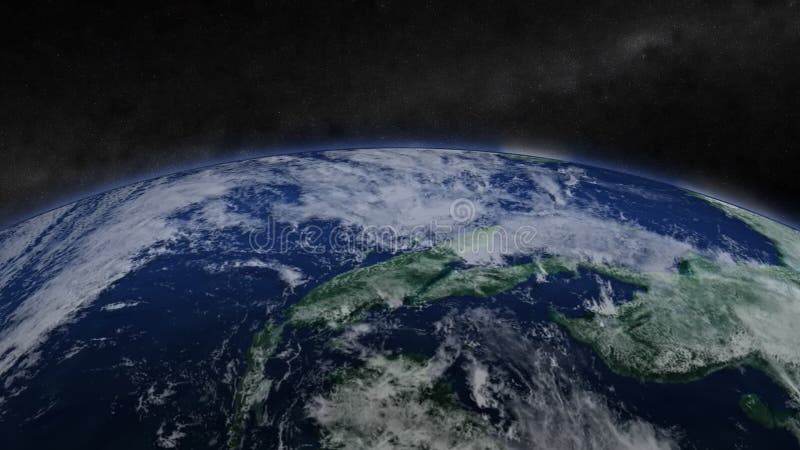 An Animated Clip of a Rotating Earth. Stock Video - Video of nature ...