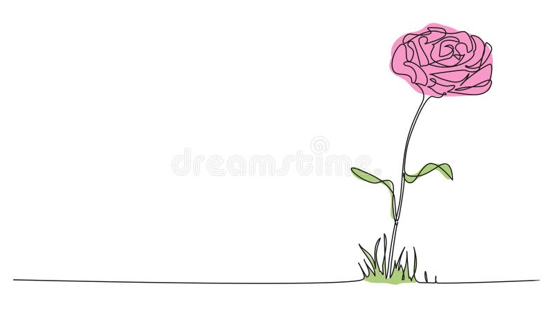 Animated Colored Single Line Drawing of Turtle in Water Stock Footage ...