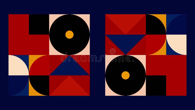 Animated Colorful Modern Looping Stained Pattern. Motion. Art Geometric ...