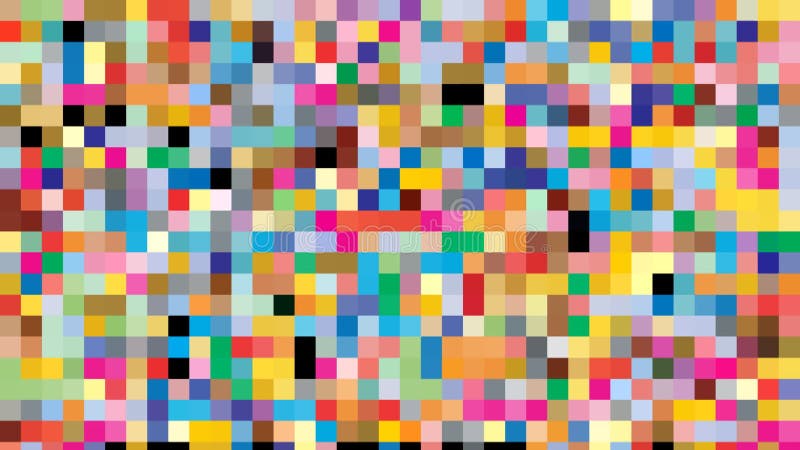 Animated Colorful Pixel Art Background Stock Footage - Video of tech ...