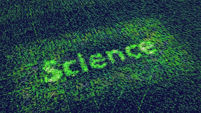 Animated Computer Chipset Pattern, 3d Futuristic Technology Background ...