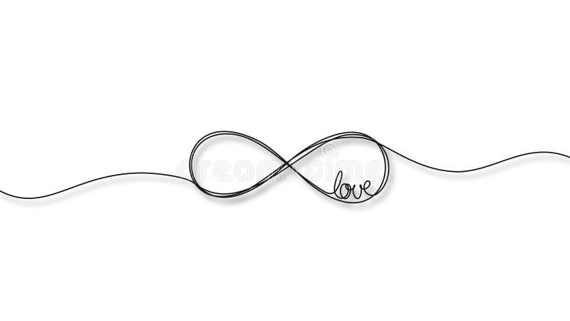 Animated Infinity Symbol with Blue Glow. Abstract Neon Glowing Infinity ...