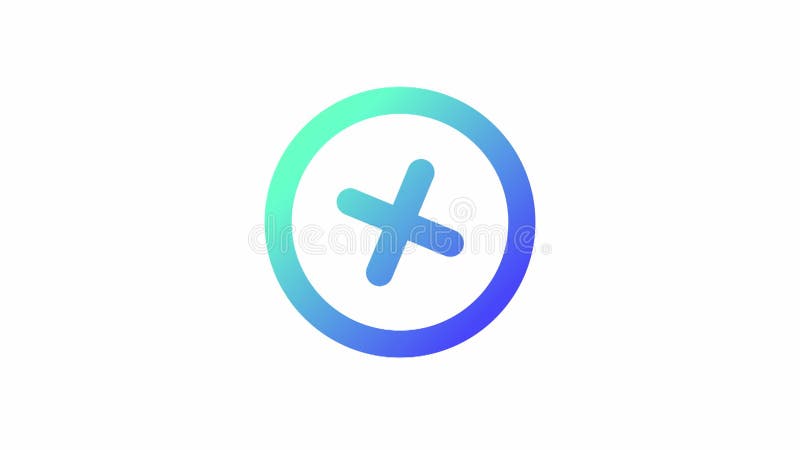 Animated Control Gradient Ui Icons Stock Video - Video of loop, motion: 260788675