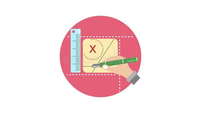 Animated Creative Process Icon Stock Video - Video of finding, browsing ...