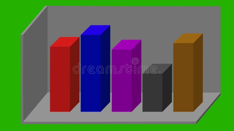 Animated 3D Bar Graph - Different Colors - Green Screen Stock Footage ... Animated 3D Bar Graph - Different Colors - Green Screen Stock Footage ...