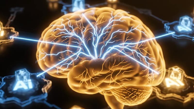 Dynamic Brain Activity: AI Connection, Neural Network, Cognitive ...