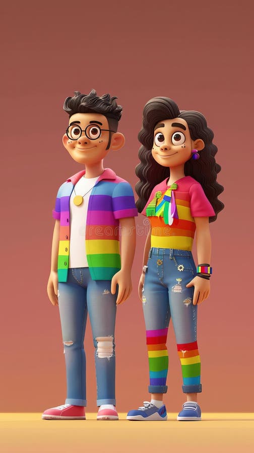 30 Animated 3D Cartoon Characters Celebrating LGBTQ Rights and Equality ...
