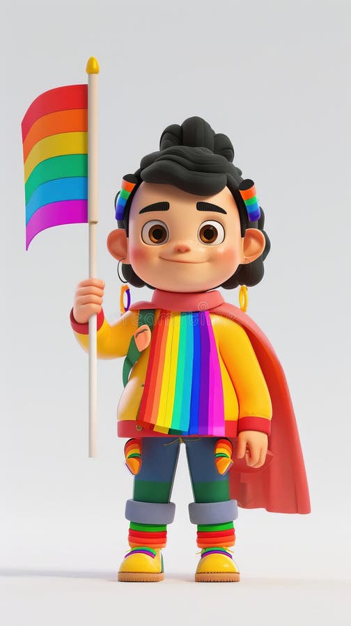 30 Animated 3D Cartoon Characters Celebrating LGBTQ Rights and Equality ...