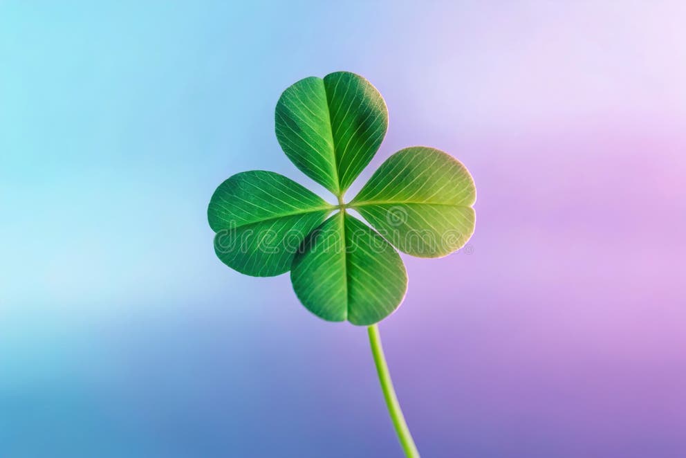 Animated 3D Clover, 3D Clover Animation, Glowing Clover Design Stock ...