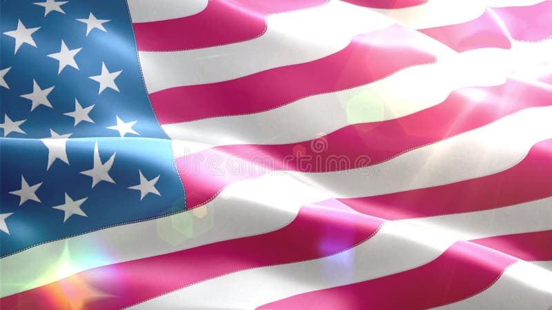 Animated 3D flag of Usa stock footage. Video of countries - 63027436