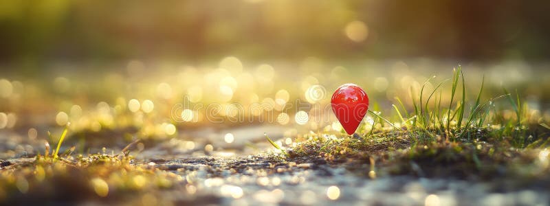 Animated 3D Game Sprite of a Rotating Locator Pin Used To Guide Map ...