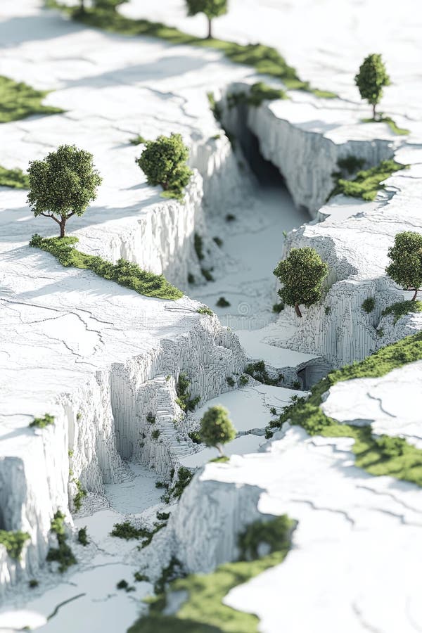 An Animated 3D Terrain Map Showcasing Active Disaster Response GIS ...