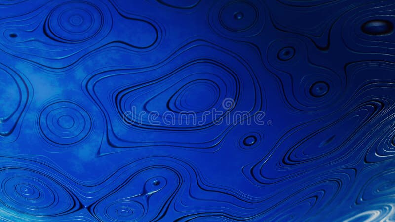 Animated 3D Waving Liquid Wavy Background. 4K 3D Rendering Seamless ...