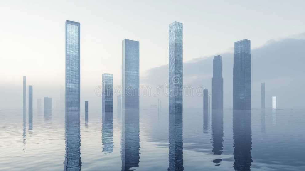 Animated Digital Brain Neural Network. Machine Learning Concept with ...