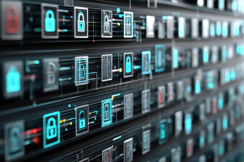 Animated Digital Representation Showcasing Rising Tariffs with Lock ...