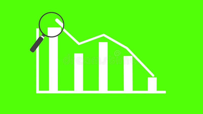 Animated Down Graph Analysis of Rising Bar Graph Loss Analysis with ...