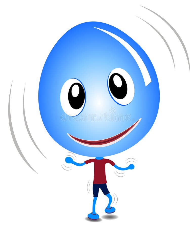 Sparkling drop of water stock vector. Illustration of water - 8880779