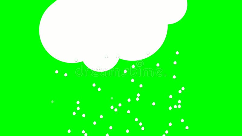 Animated Drops of Rain from Cloud Stock Video - Video of background ...