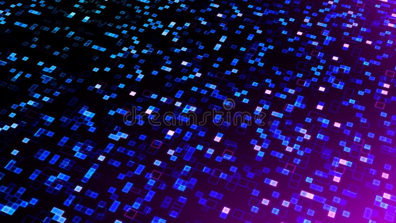 Animated Dynamic Looping Tile Pattern Stock Video - Video of tech ...