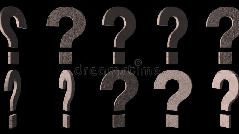 Animated and Dynamic Question Marks Stock Video - Video of problem ...