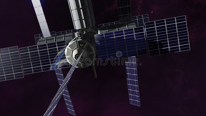 Animated Exploration of Flying into Orbit Around Earth Loop-able 4K ...