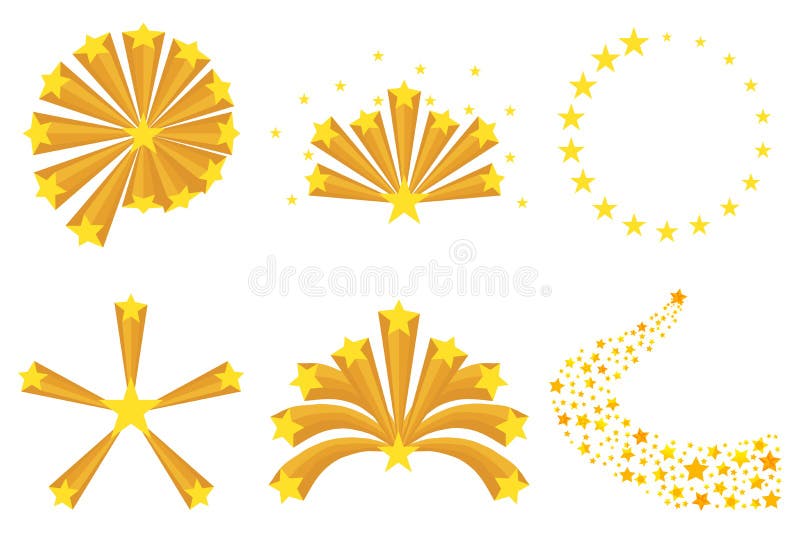 Animated Explosion of Stars Stock Illustration - Illustration of ...