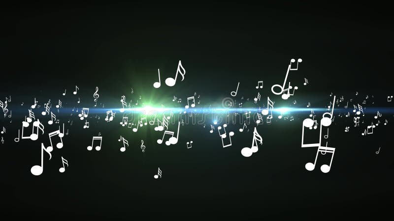 Black Music Notes Stock Footage & Videos - 2,259 Stock Videos