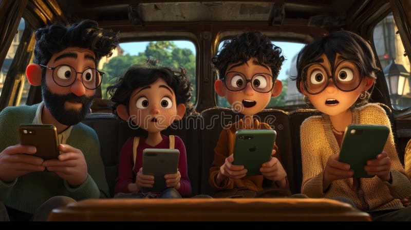 1,228 Happy Family Picture Animated Stock Photos - Free & Royalty-Free ...