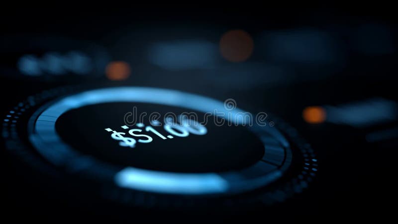 An Animated Financial KPI Dashboard Showcases Real-time Metrics ...