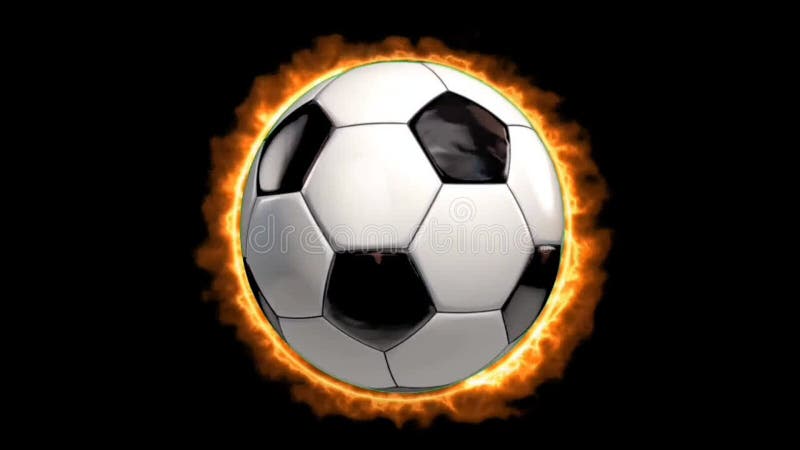 Animated Fireball Moving Abstract Background Motion Stock Video - Video ...