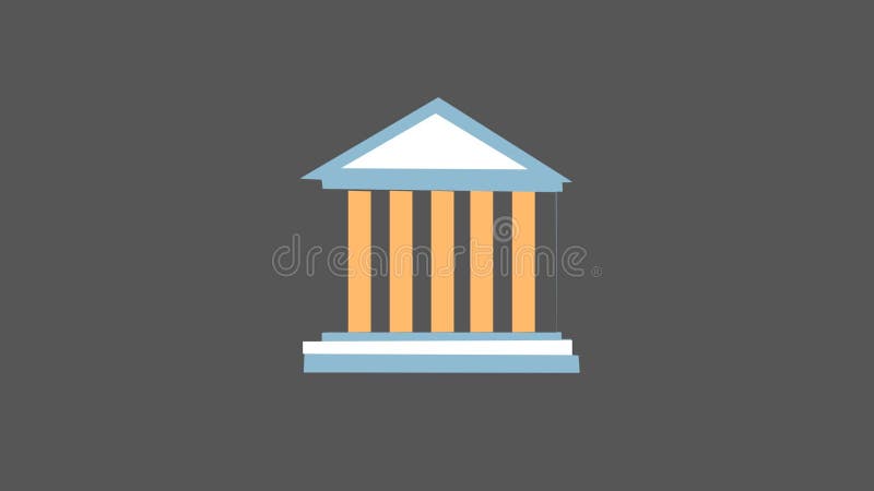 Animated Flat Icon Element on a Transparent Background Stock Video ...