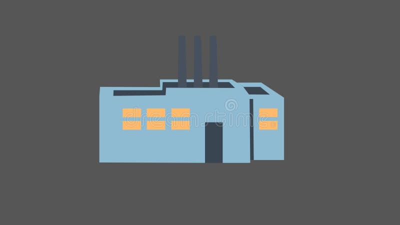 Animated Flat Icon Element on a Transparent Background Stock Video ...