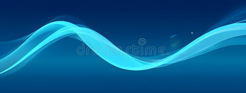 Animated Floating Particles in a Smooth, Slow Wave Pattern, Evoking a ...