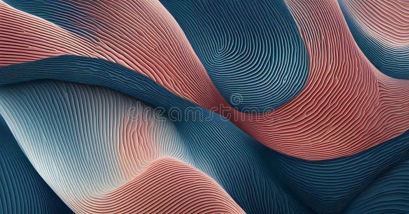 Animated Floating Particles in a Smooth, Slow Wave Pattern, Evoking a ...