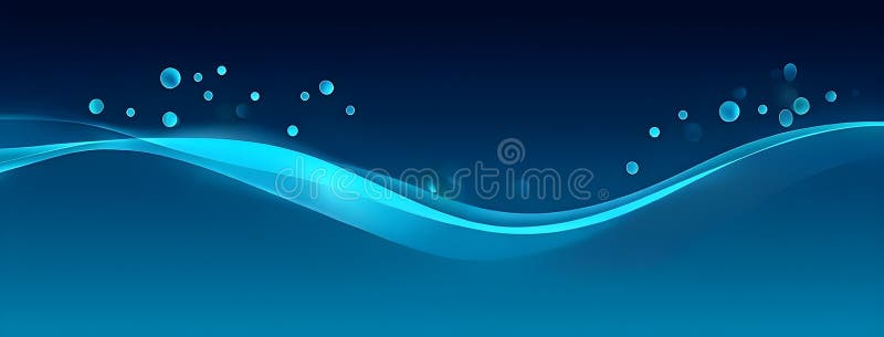 Animated Floating Particles in a Smooth, Slow Wave Pattern, Evoking a ...