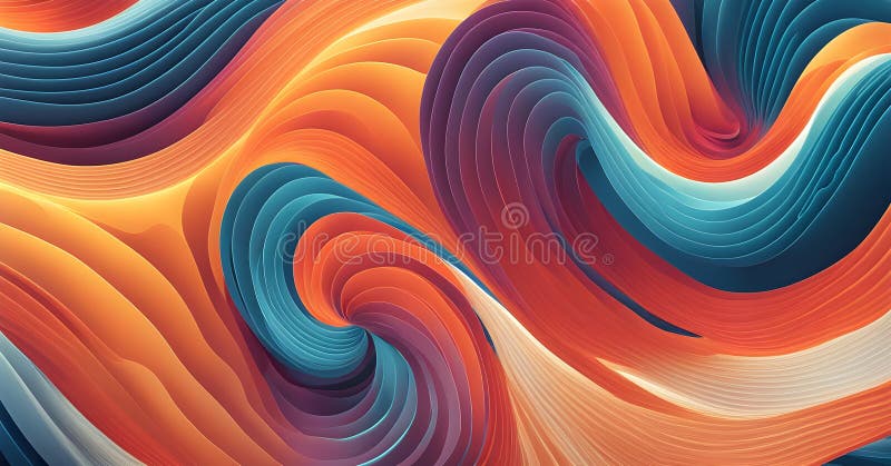 Animated Floating Particles in a Smooth, Slow Wave Pattern, Evoking a ...