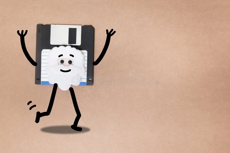 Animated Floppy Disk Concept Stock Image - Image of backup, hardware ...
