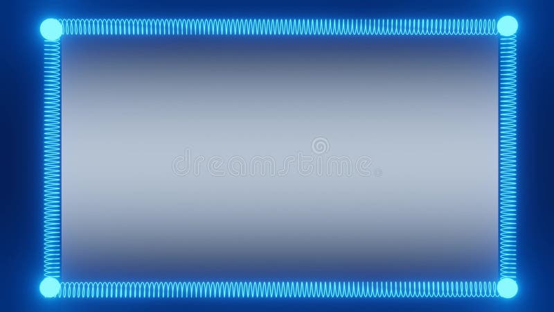 Animated Frame, the Area is Filled with a Gradient Background, There ...