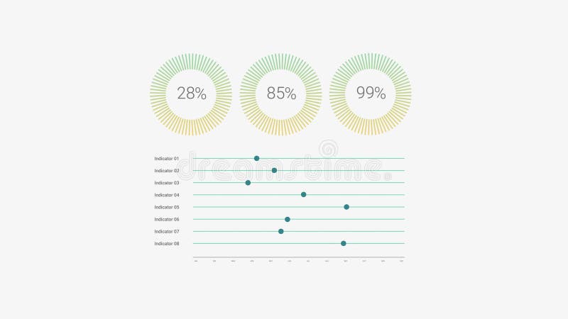 Animated Futuristic Pie Graphs, Charts, Maps, America, Usa, User Screen ...