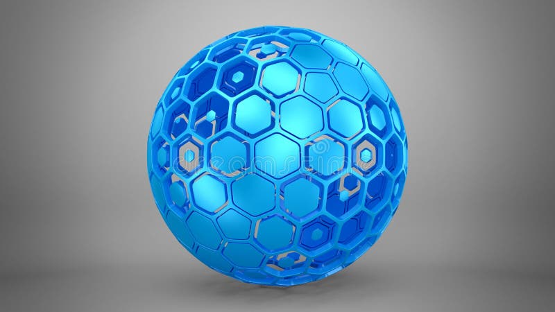 Animated Geometric Shape stock video. Video of abstract - 238939301