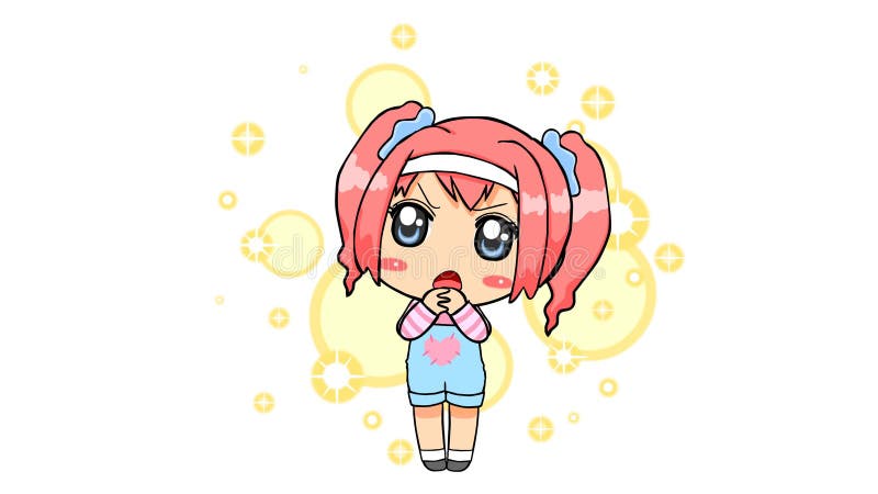 Animated Girl Begging - Background Stock Footage - Video of chroma ...